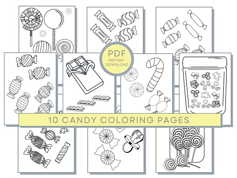 Sweets Coloring Pages, Sweets Printable, Coloring Pages of Ice Cream ...