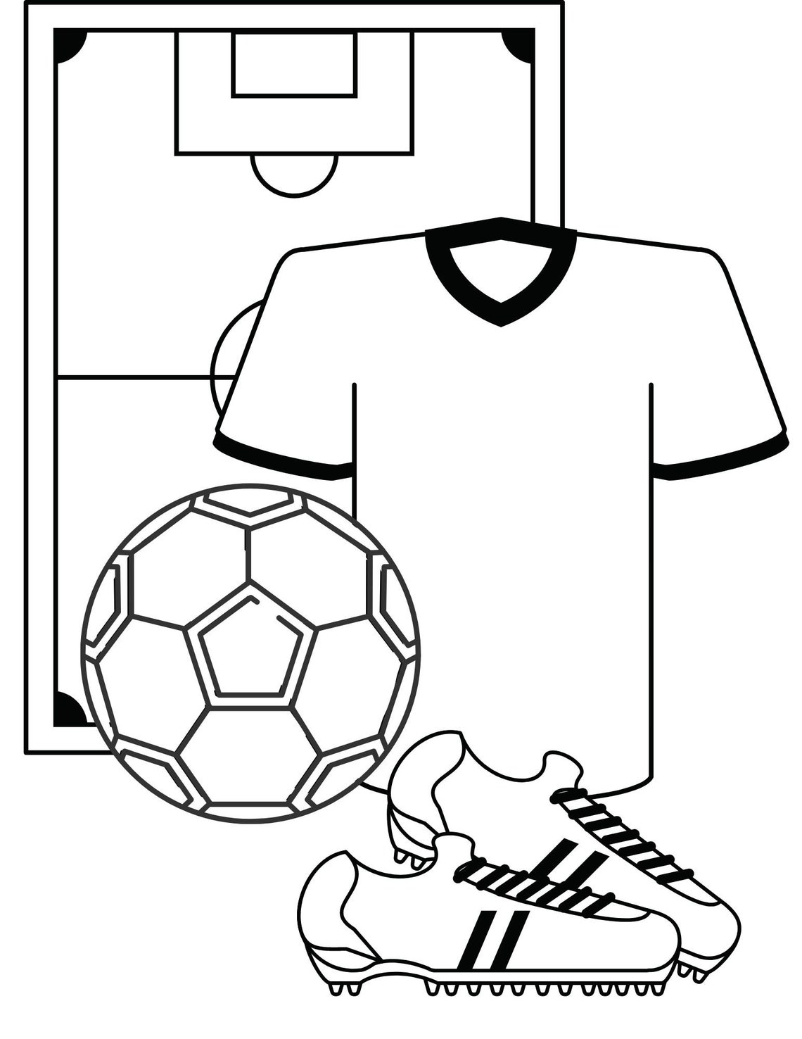 Soccer Coloring Pages, Soccer PDF, Soccer Printables, Soccer Coloring ...