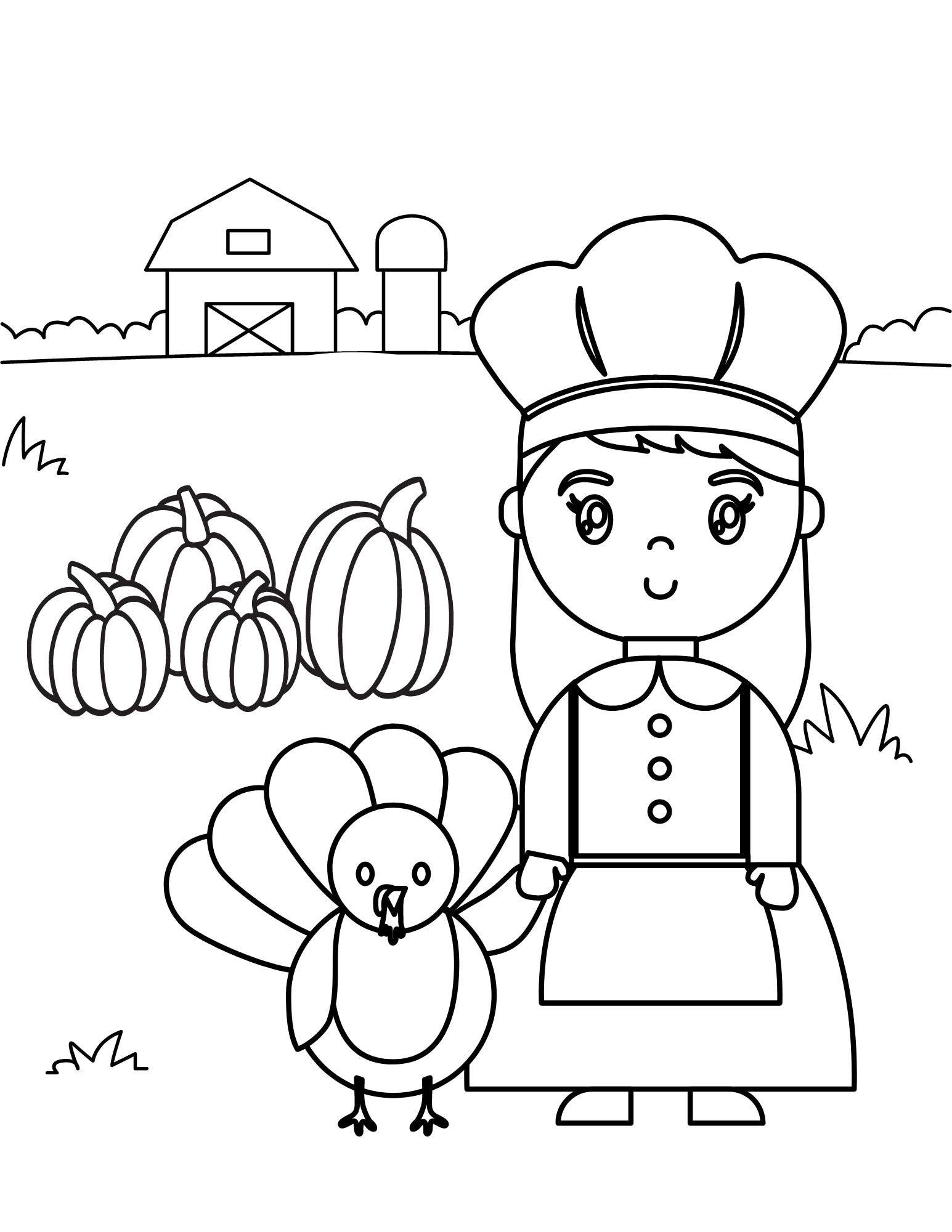 Thanksgiving Coloring Pages, Thanksgiving PDF Thanksgiving Printables ...