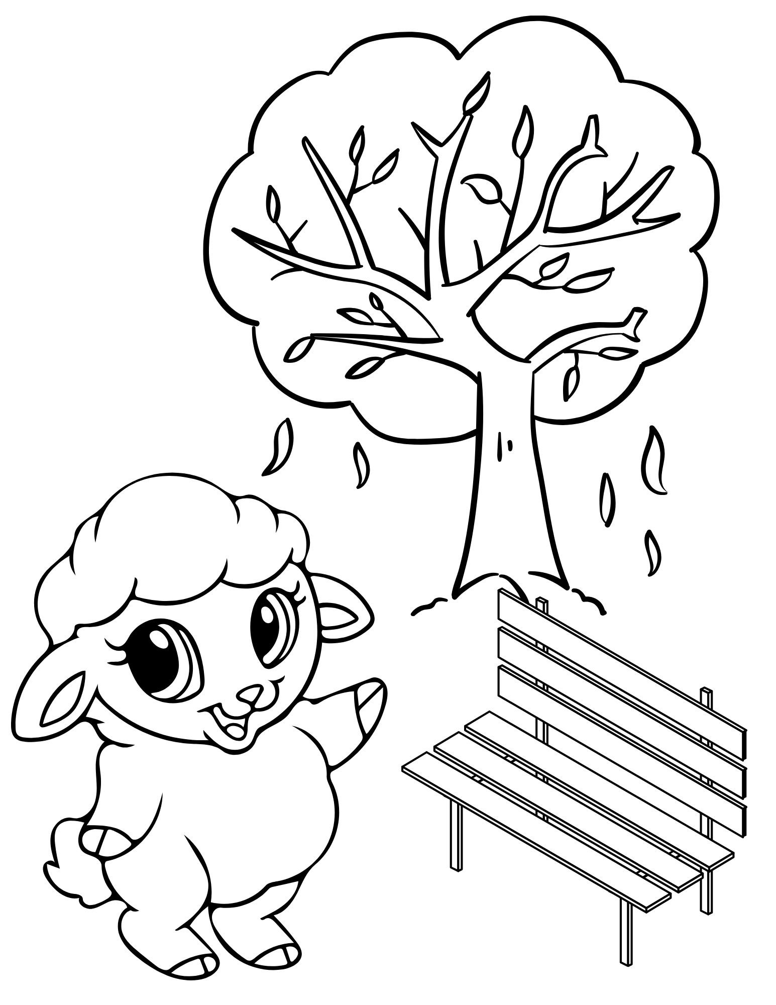 Fall Coloring Pages, Fall Coloring PDF, Fall Printables, Fall Activity ...