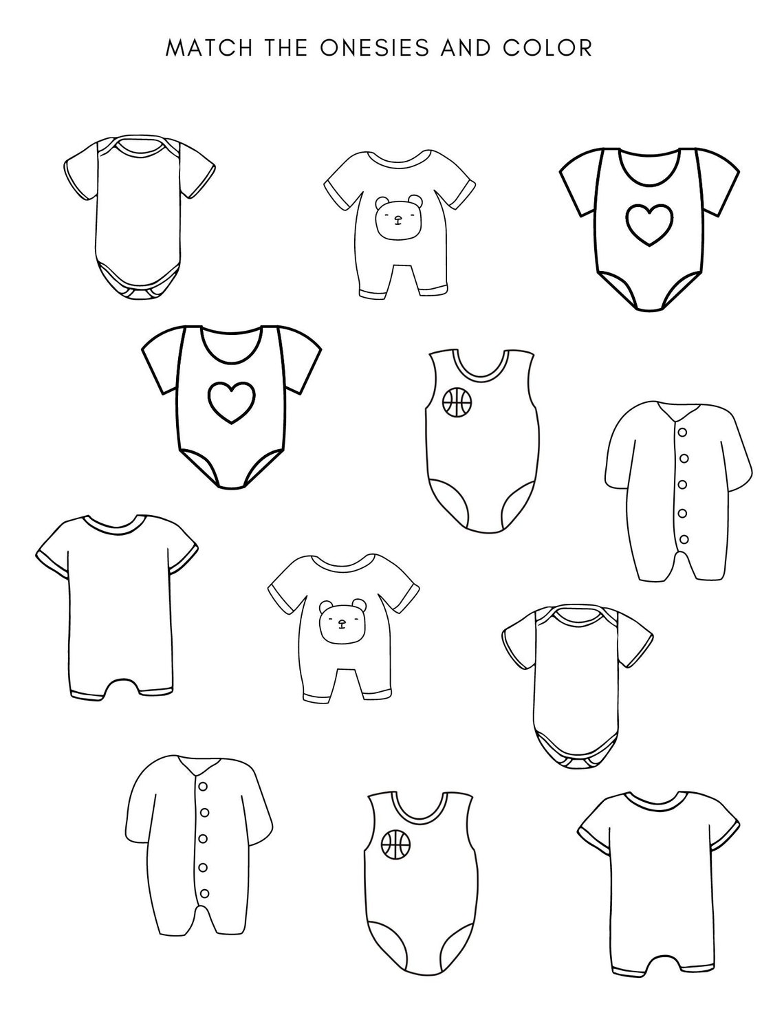 Baby Shower Activity Pages, Baby Shower Coloring, Baby Shower ...