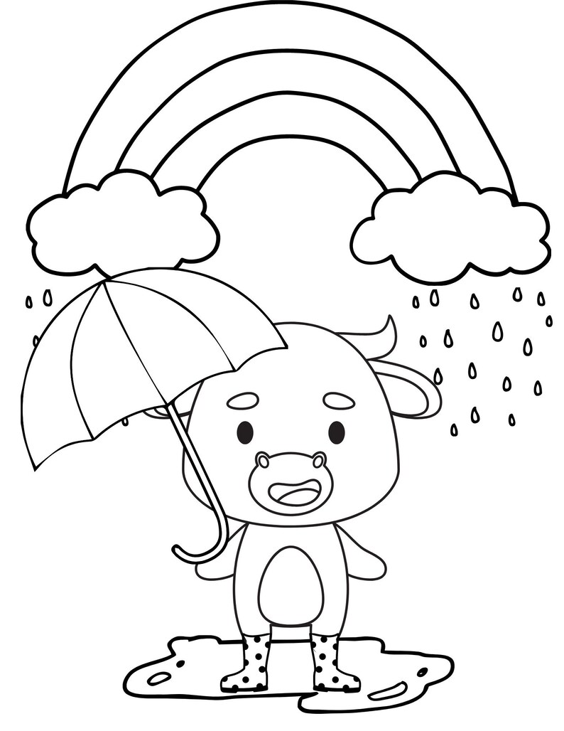 Spring Coloring Pages Spring PDF Spring Printables Spring - Etsy