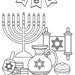 Jewish Holiday Coloring Pages, Purim Coloring Pages, Hanukah Coloring ...