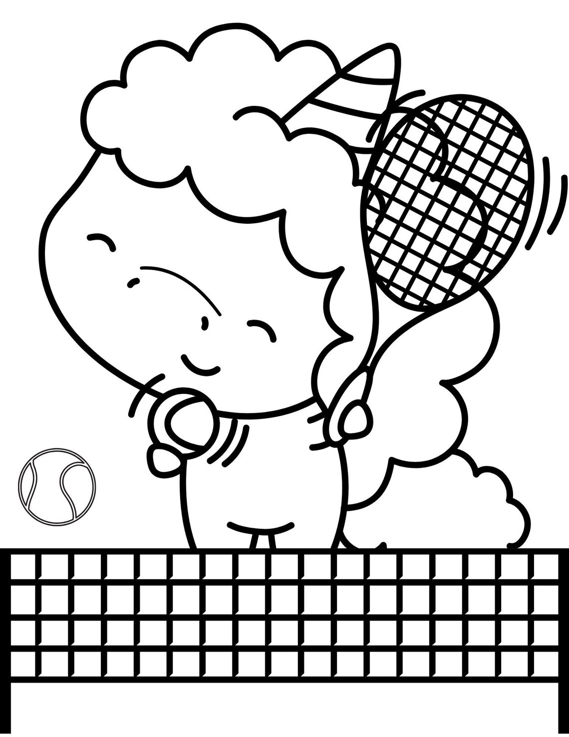 Workout Coloring Pages, Exercise Coloring Pages, Gym Coloring Pages ...