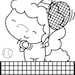 Workout Coloring Pages, Exercise Coloring Pages, Gym Coloring Pages ...