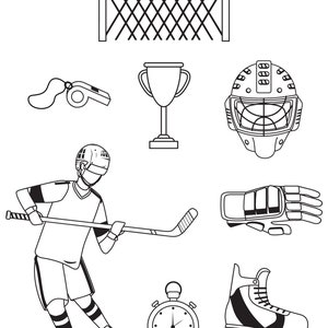 Sports Coloring Pages, Sports PDF, Sports Printables, Sport Coloring ...