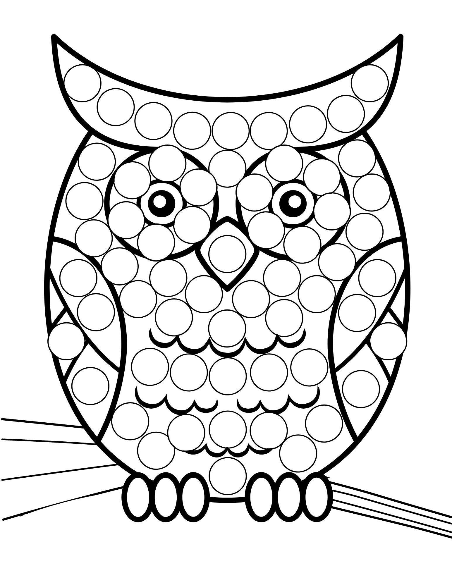 Fall Dot Marker Coloring Pages, Fall Printable, Fall Dot Coloring, Fall ...