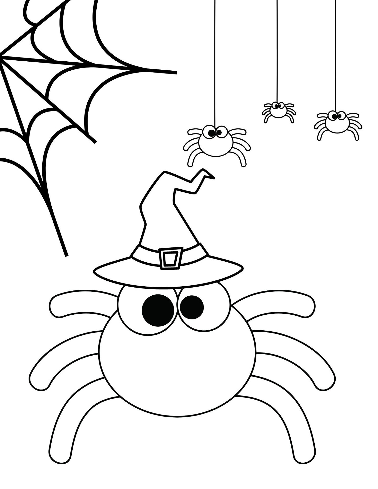 Halloween Coloring Pages, Halloween PDF, Halloween Printables, Scary ...