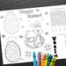 Easter Placemat, Easter Coloring Pages, Easter Printables, Good Friday ...