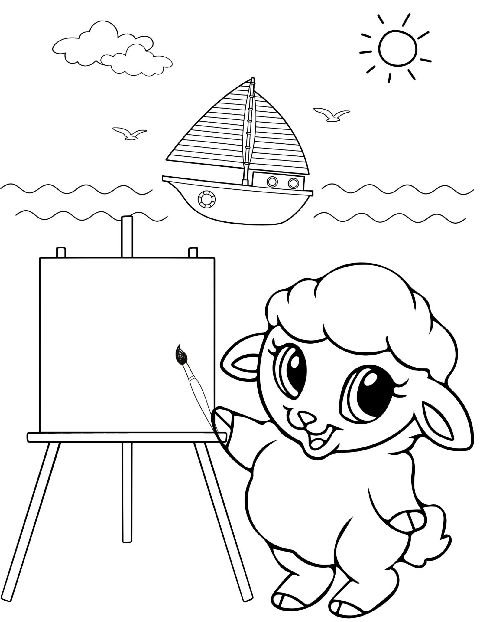 Hobbies Coloring Pages, Jobs Coloring Pages, Habbits Coloring Pages ...