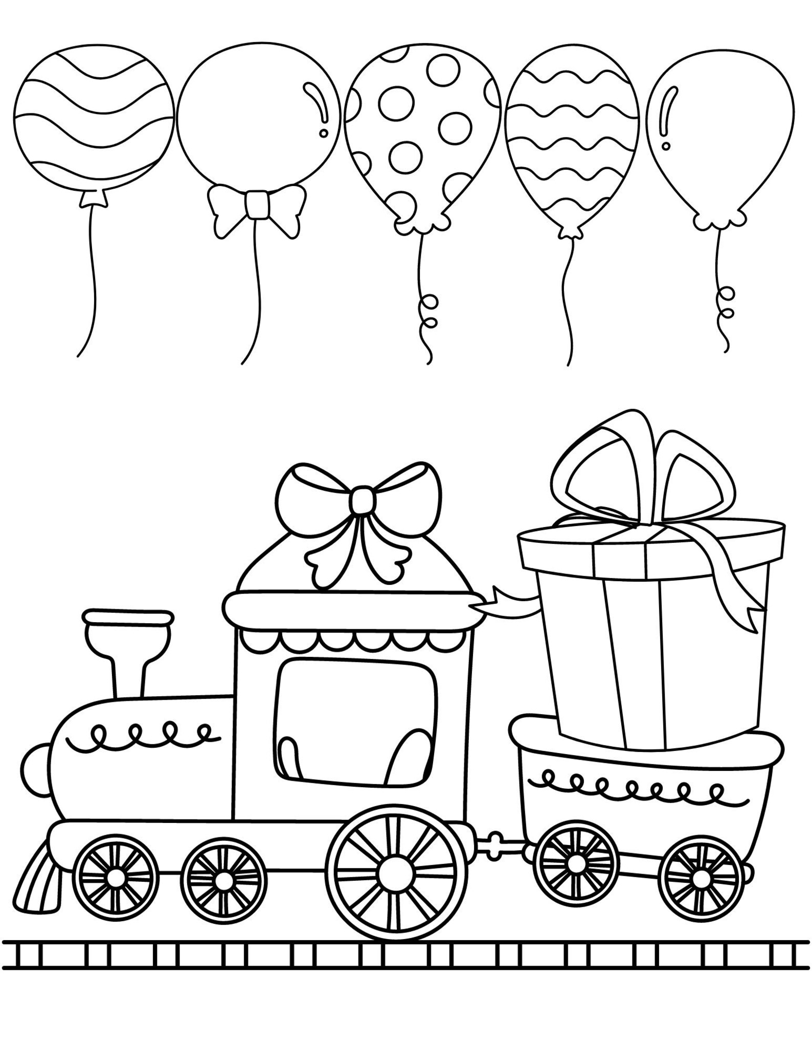 Trains Coloring Pages, Boys Coloring, Trains PDF, Trains Printables ...