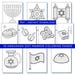 Hanukkah Dot Marker Coloring Pages, Hanukkah Do a Dot, Jewish Coloring ...