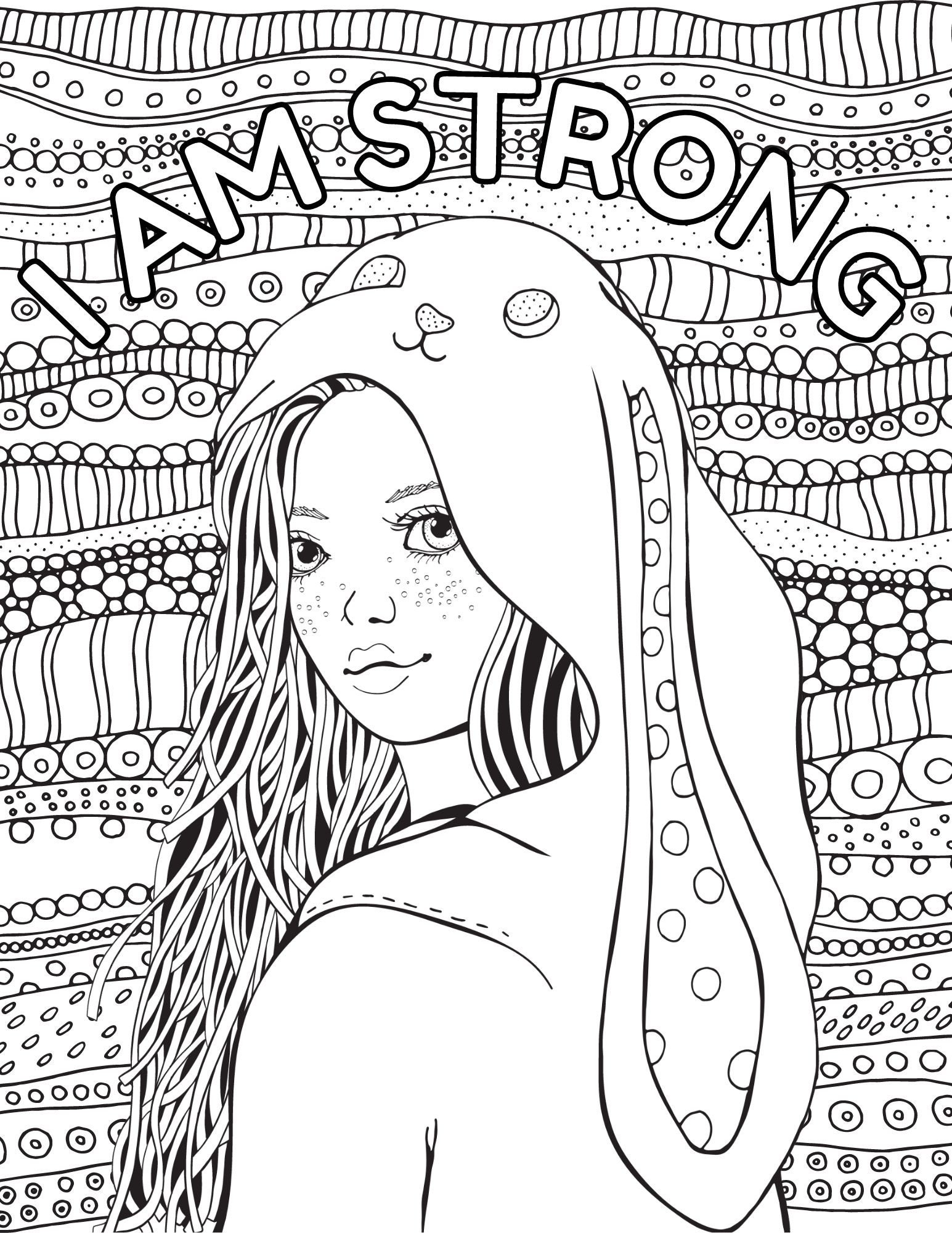 Teens Self Care Coloring Pages, Teens Inspirational Quotes Coloring ...