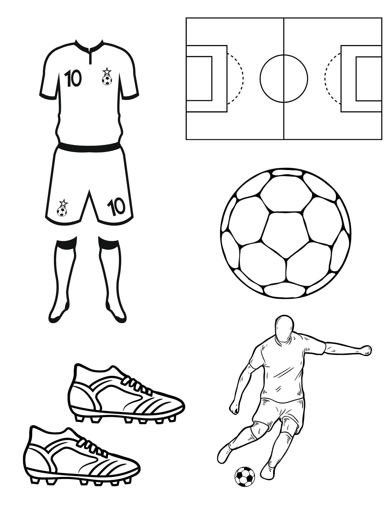 Sports Coloring Pages, Sports PDF, Sports Printables, Sport Coloring ...