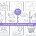 Sweets Coloring Pages for Kids, Sweets Printable, Coloring Pages of Ice ...
