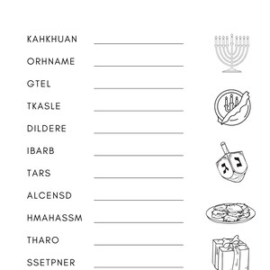 Hanukkah Activity Pages, Hanukkah Worksheets, Hanukkah Kindergarten ...