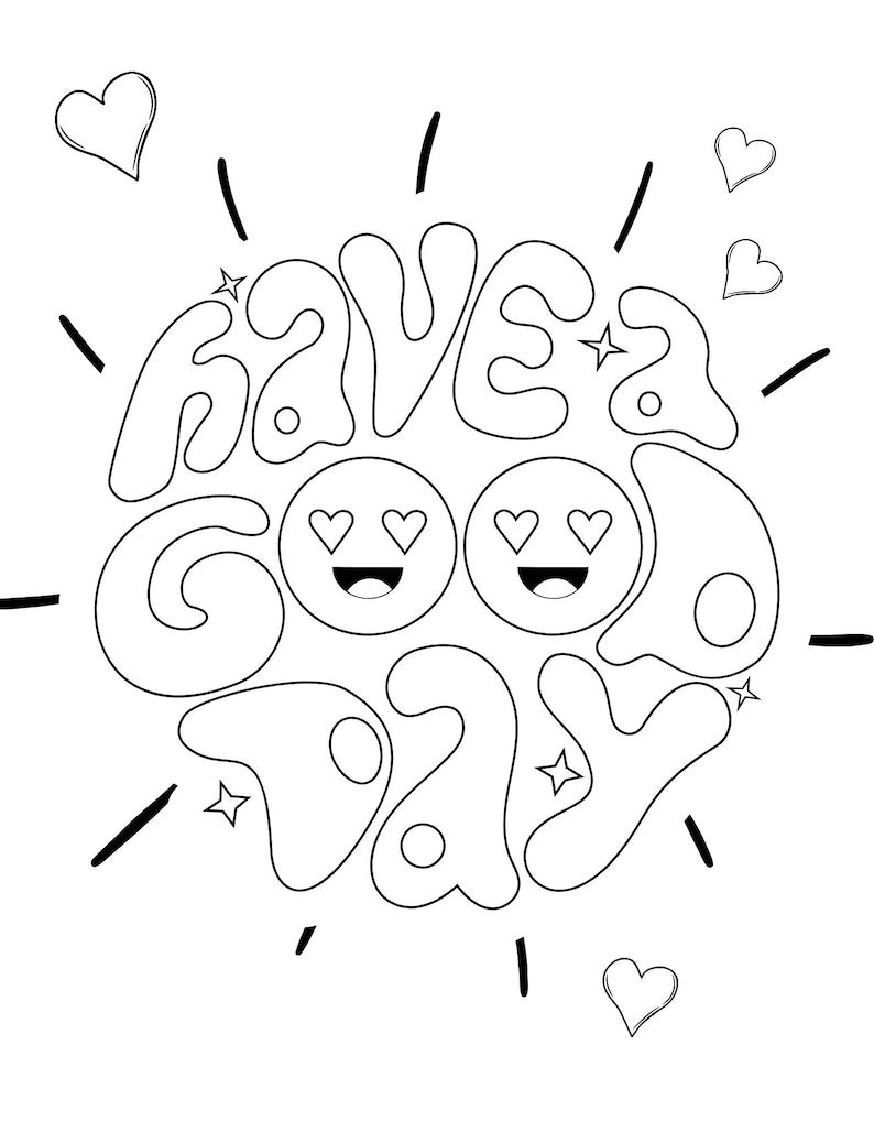 VSCO Girl Coloring Pages, Teens Coloring Pages, VSCO Aesthetic Coloring ...