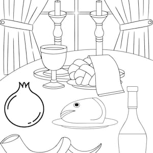 Jewish Holiday Coloring Pages, Purim Coloring Pages, Hanukah Coloring ...