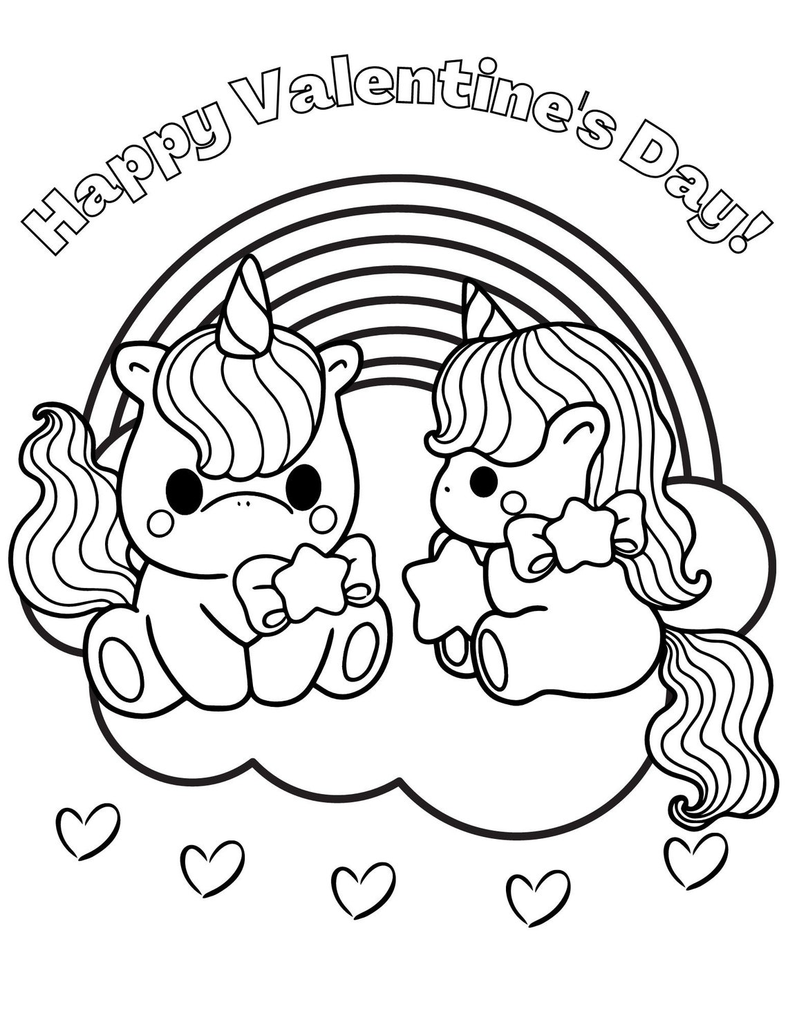 Valentine's Day Coloring Pages, Valentines Printables, Valentines Day ...