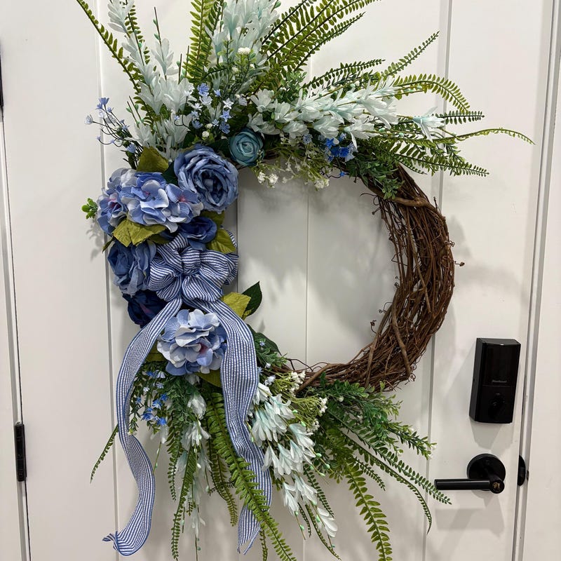 Coastal Year Round Wreath - Etsy UK