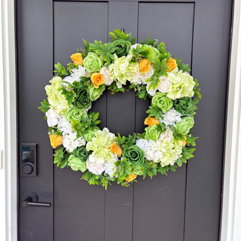 St Patricks Door Wreath 24 - Etsy UK