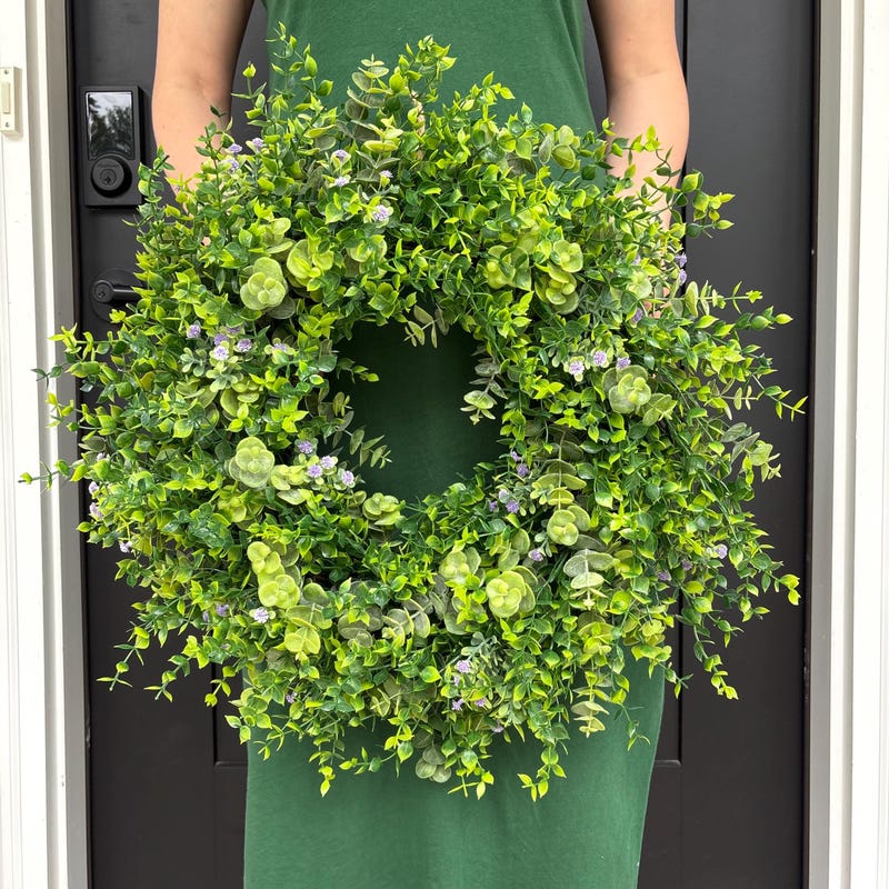 Artificial Foliage Wreaths - Etsy