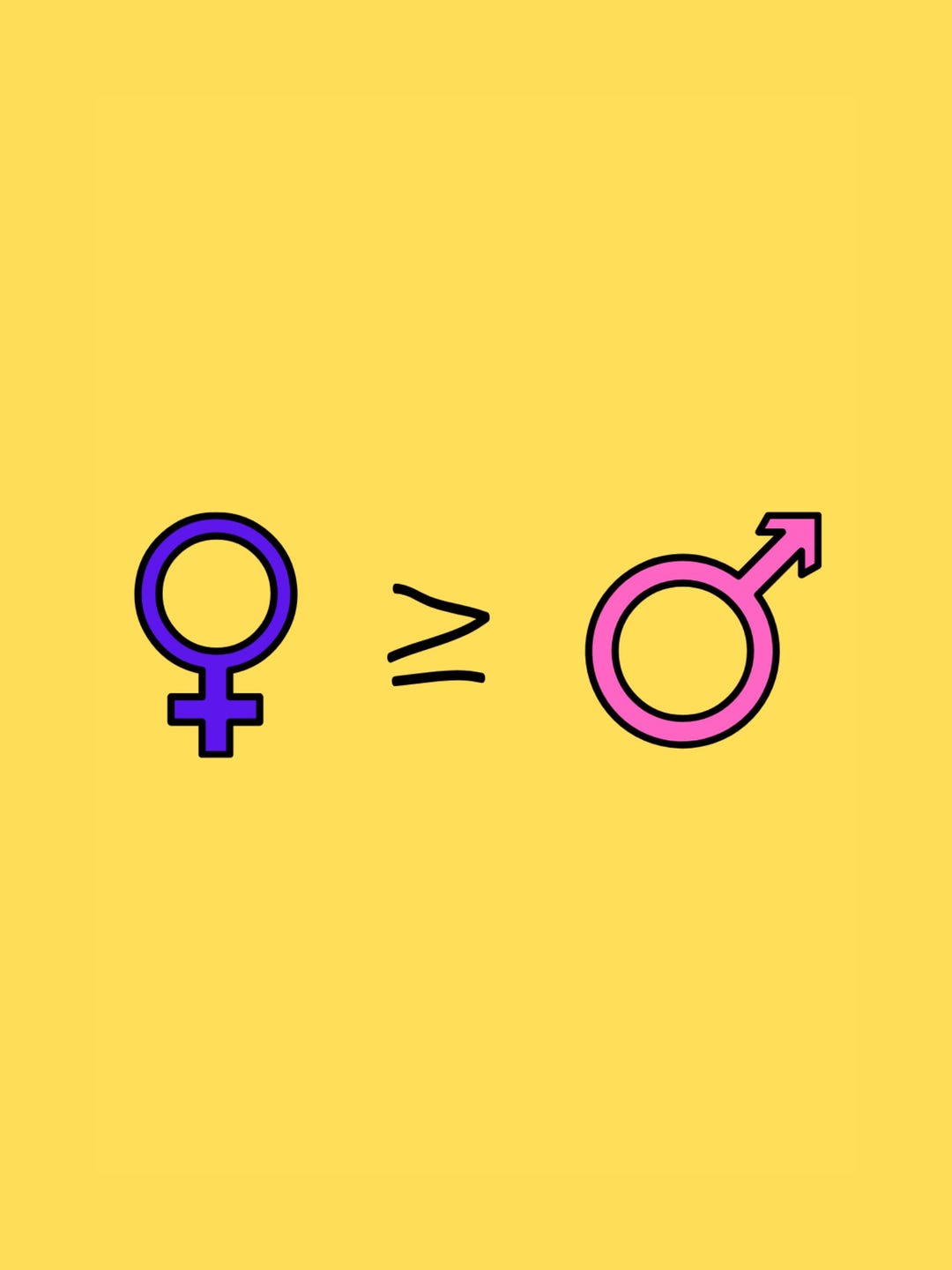 Gender Equality Wall Art PNG Feminist Printable Modern Empowerment ...