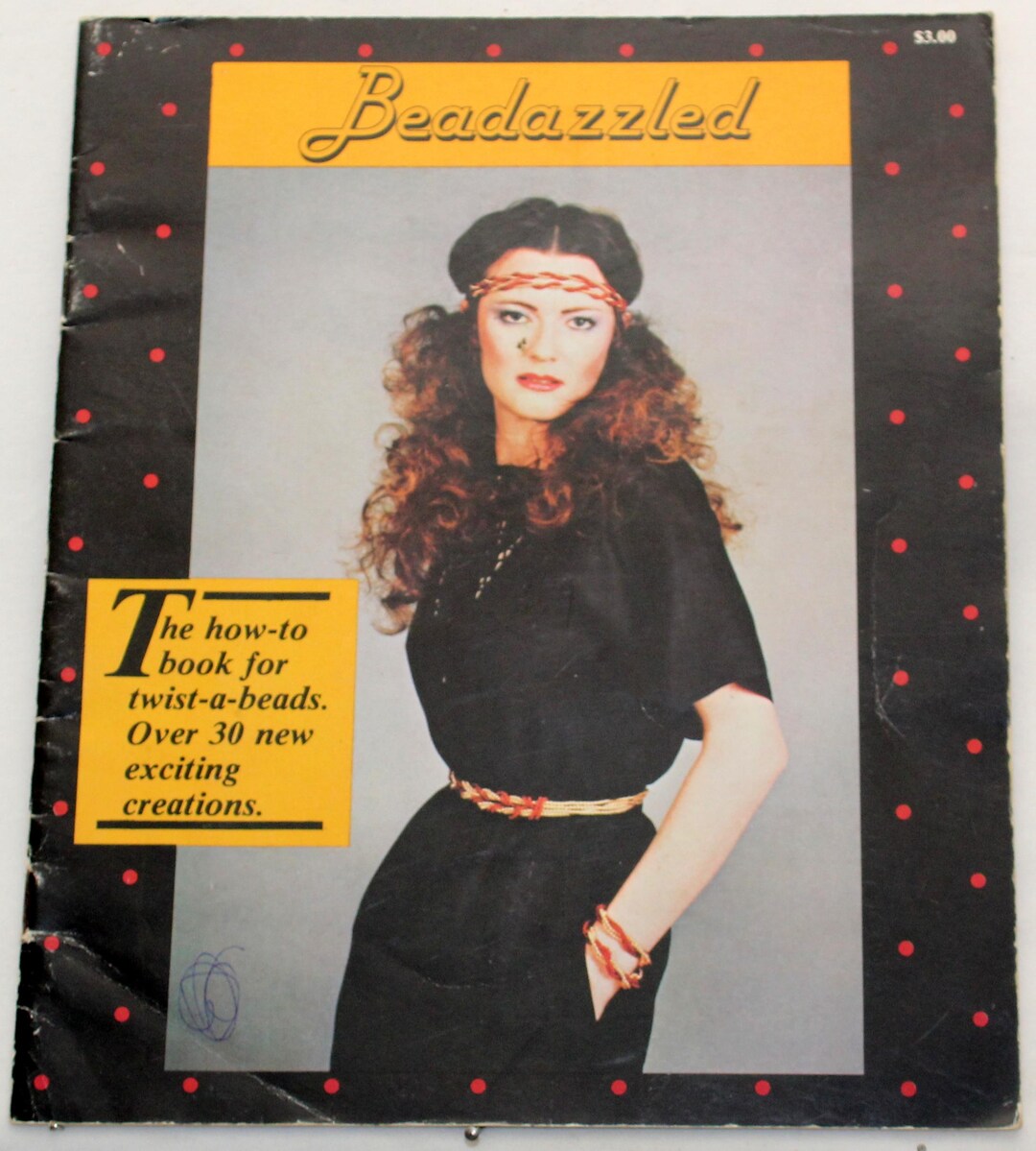 1984 Beadazzled for Twist-a-beads Instruction Booklets by Graphic Edge ...