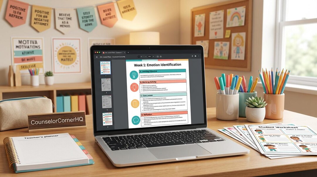 SEL Lesson Plans for School Counselors | Social Emotional Learning ...