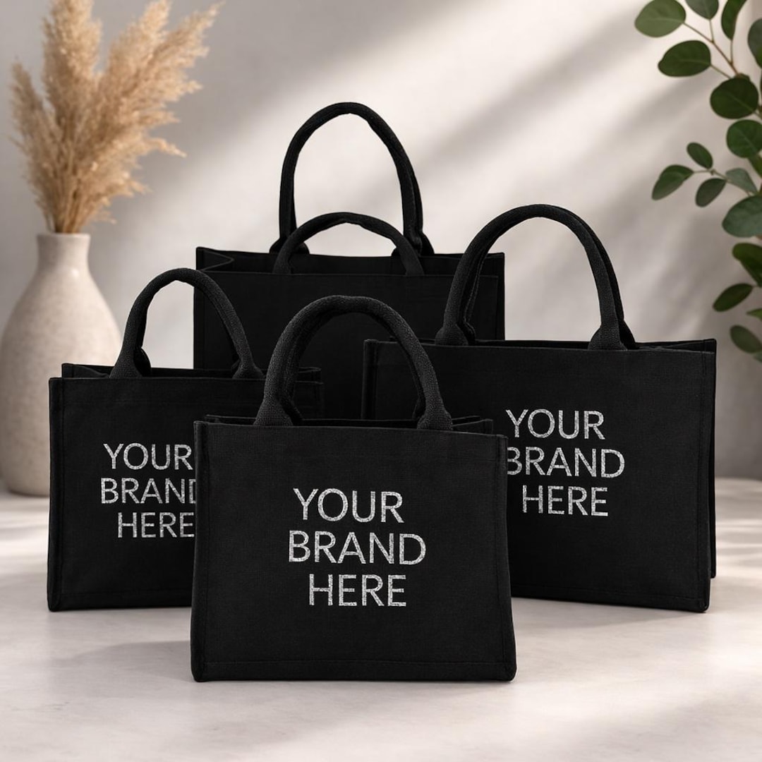 Custom Event Tote Bags Bulk, Conference Giveaway Bags, Branded Logo ...