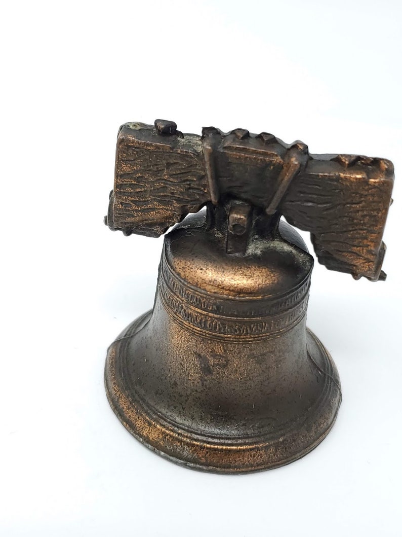 Little Metal Liberty Bell Collectible With Clapper - Etsy