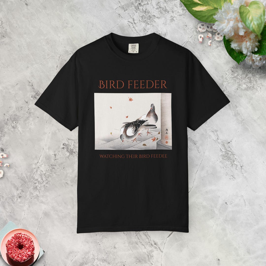 Bird Feeder Shirt - Elegant Dark Humor Food & Power Dynamic Tee - Etsy