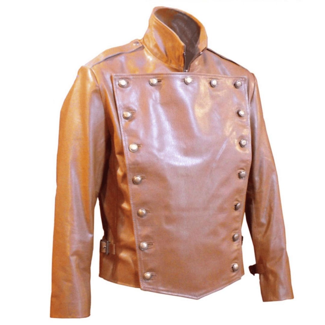 Limited Edition Rocketeer Aviator Bomber Jacket for Men | Brown Leather ...