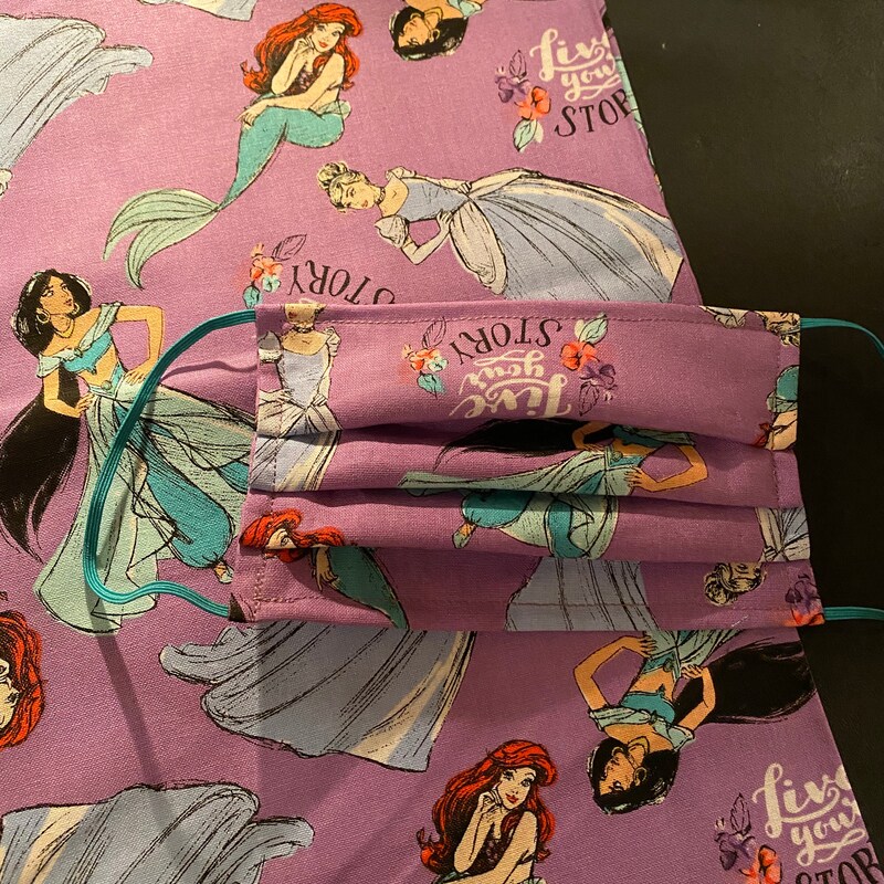 Cinderella Face Mask - Etsy