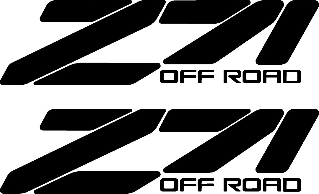 Z71 off Road Aftermarket Replacement Decal Fits Chevy Chevrolet GMC ...