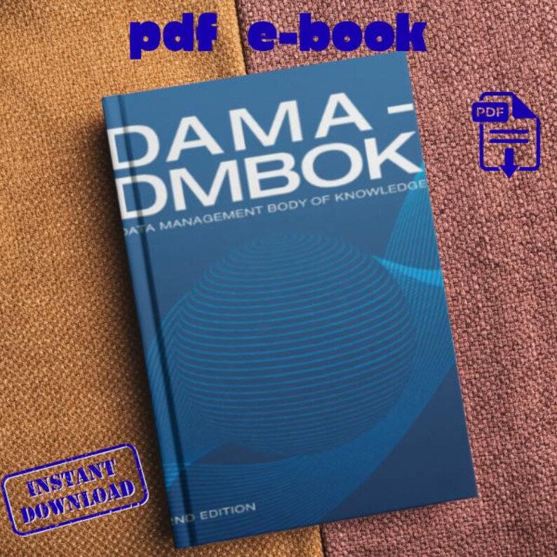 Dama-dmbok Data Management Body of Knowledge | INSTANT Download - Etsy