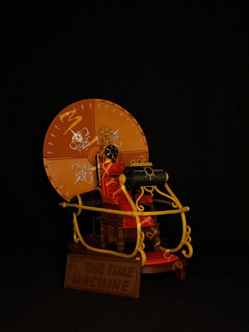 The Time Machine 1960s Model With LED Lights | Retro Sci-fi Collectible ...