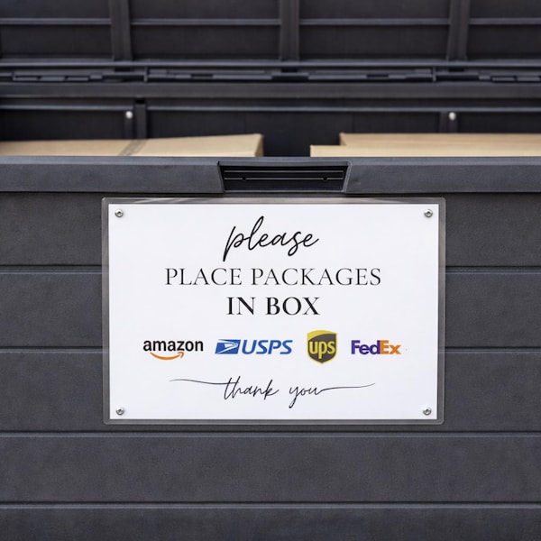 Deliveries and Package Signs - Etsy