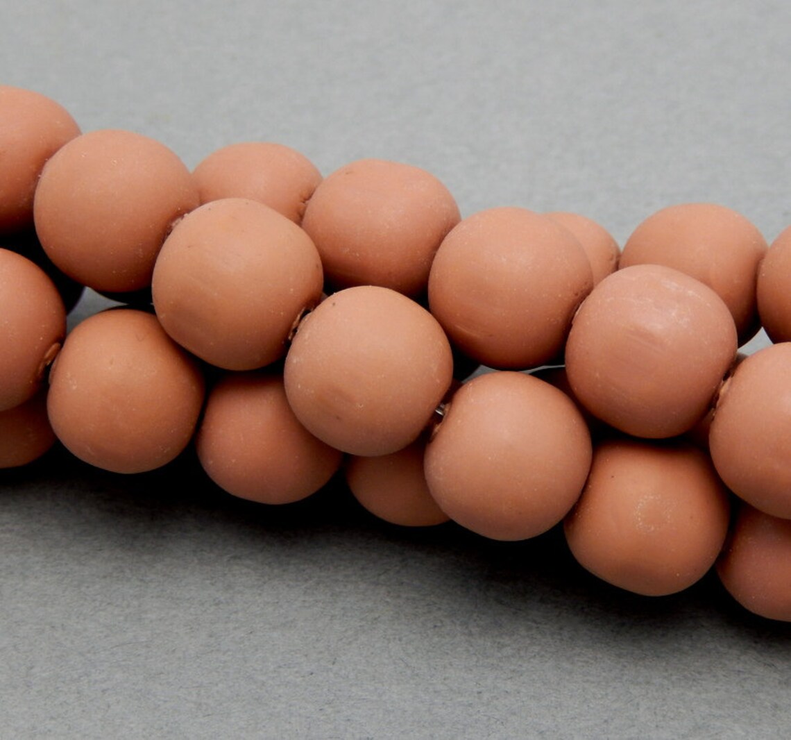 Clay Colored Fimo Bead Strand 1 STRAND S25B31-03 - Etsy