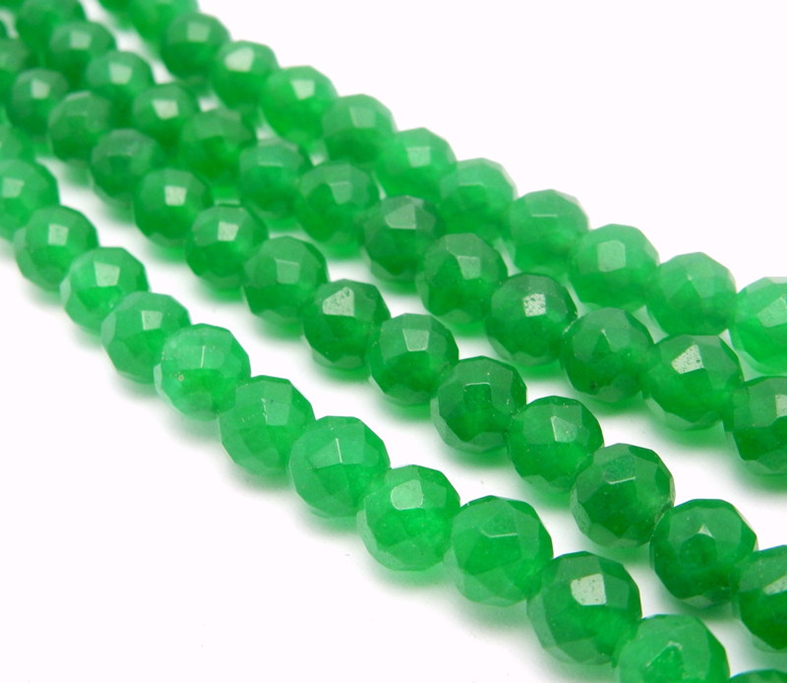 Rondelle Green Agate Beads 6mm Green Agate Round Beads - Etsy