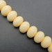 Beautiful Light Yellow Colored Round Beads 14mm Light Yellow Colored ...