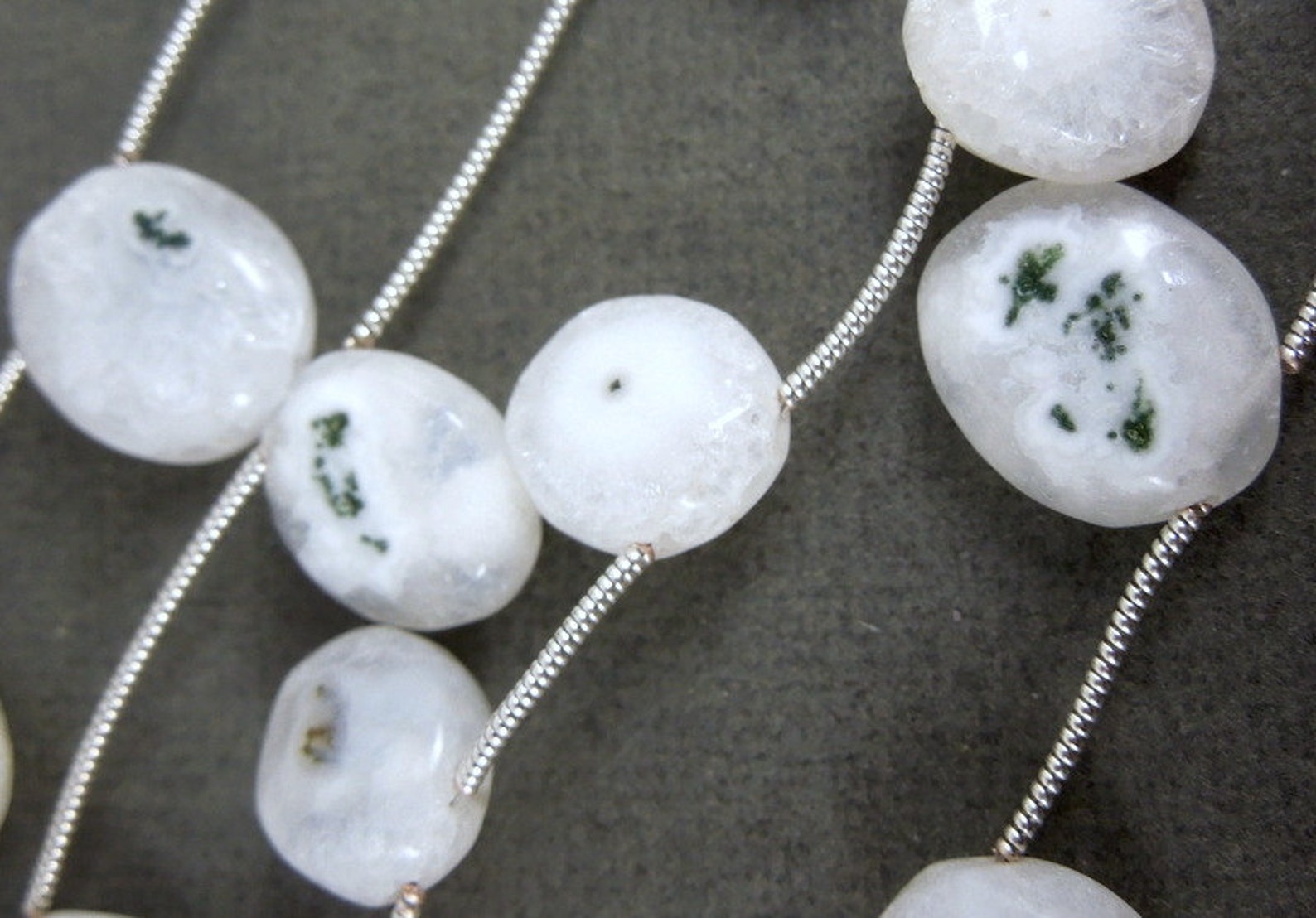 Solar Quartz Beads Oval Solar Quartz Beads FULL STRAND - Etsy