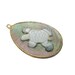 Turtle Pendant - Teardrop Pearl Turtle Pendant With 24k Gold ...