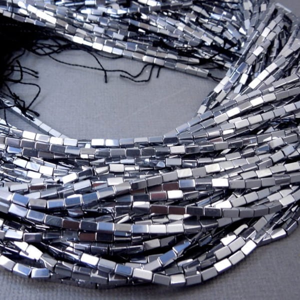 Hematite Tube Beads - Etsy