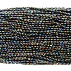Mystic Rainbow Spinel 3mm Rondelle Beads-- 1 STRAND (s26b1-06) - Etsy