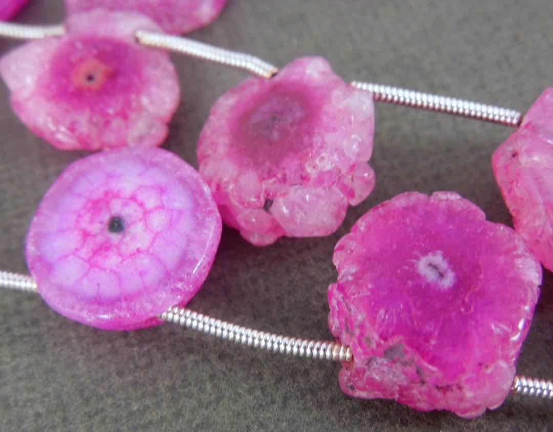 Solar Quartz Bead-- Pink Solar Quartz Beads- FULL STRAND (S107B5-03) - Etsy