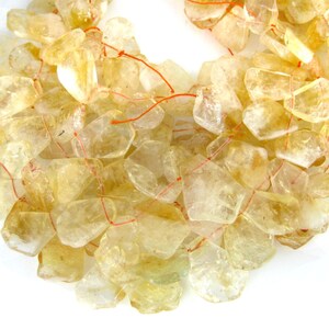 Citrine Quartz Beads Citrine Quartz Slab Beads Full Strand S94B8-05 - Etsy