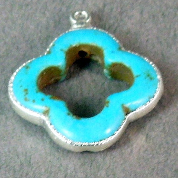 Turquoise Clover - Etsy