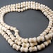 Howlite Beaded White Howlite Bone Beaded ONE STRAND S43B1-02 - Etsy