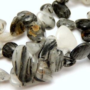 Tumbled Rutialted Crystal Quartz Beads -- 1 STRAND -- (S66B3-01) - Etsy